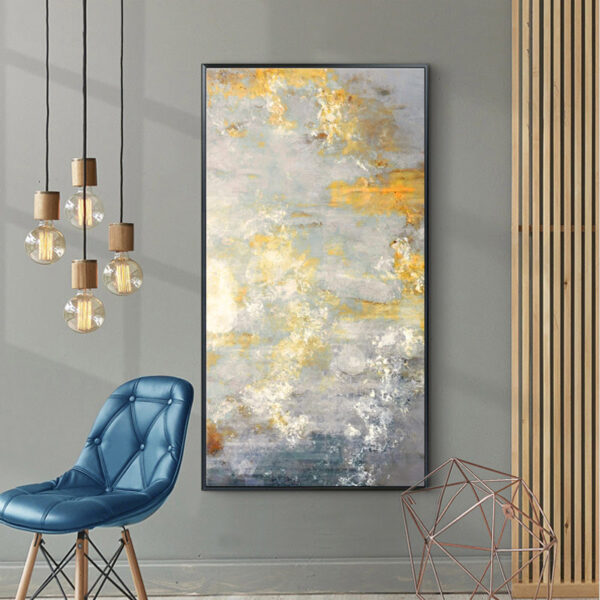 Celestial Reflections - Large Abstract Art – Modern Wall Art